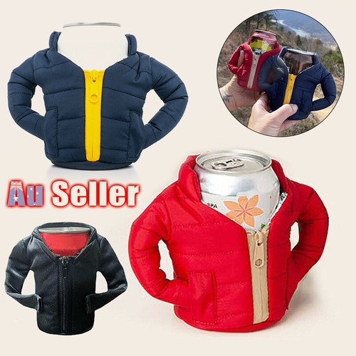Beer Can Coolers Jacket Beer Drinks Beverage Jacket Vest Cover ...