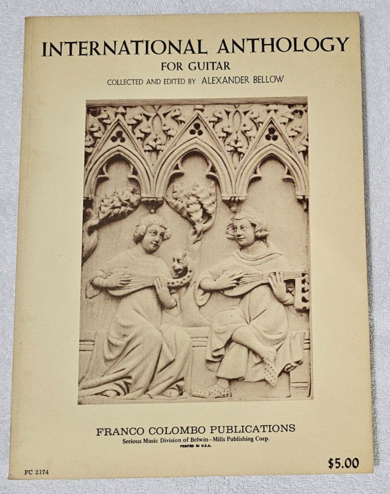 International Anthology For Guitar MUSIC FOR GUITAR SOLO By Alexander ...