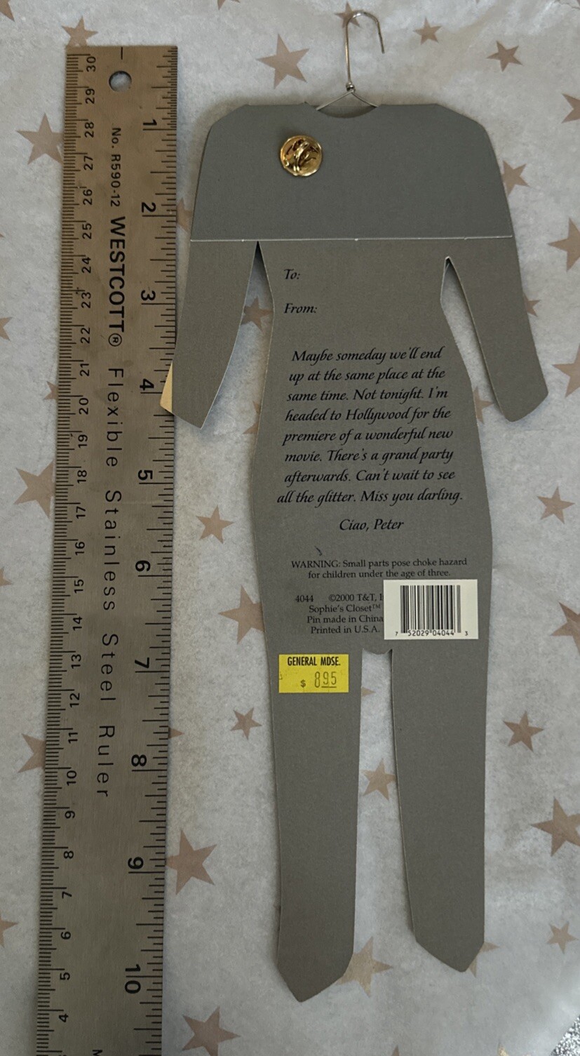 Top Hat & Cane Pin W/repurposed Vintage Stones, Sophie’s Closet Tux ...