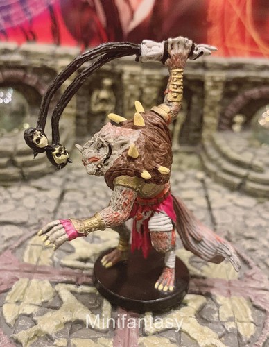 Flind Trapper D&D Miniature Dungeons Dragons Gnoll Warrior Taskmaster ...