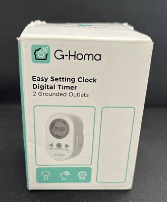GHoma Easy Setting Clock Digital Timer | eBay