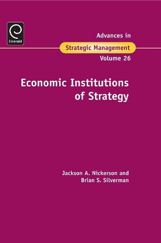 Jackson Nickerson Economic Institutions of Strategy (Relié) | eBay