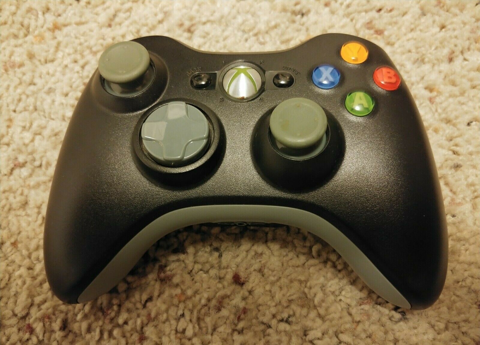 Official OEM Original Microsoft Xbox 360 Wireless Controller Black | eBay