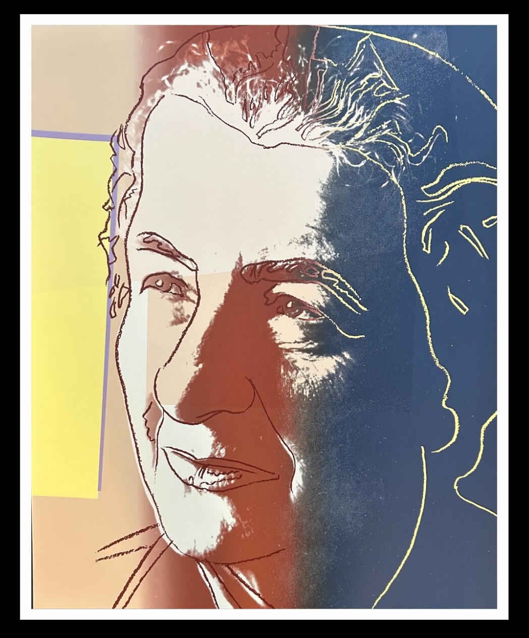 ANDY WARHOL- "GOLDA MEIER"-Jews- SILKSCREEN (Screenprint)- BEST QUALITY ...