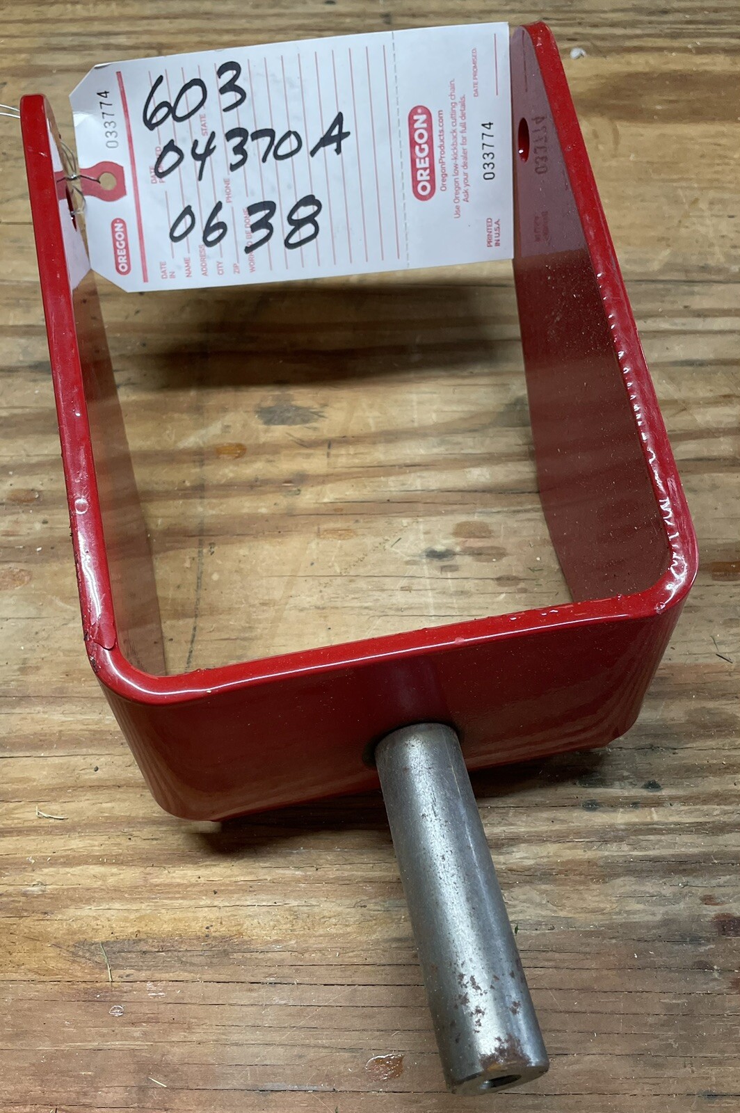 Zero Turn Caster Yolk Assembly (Red) 603-04370A-0638 | eBay