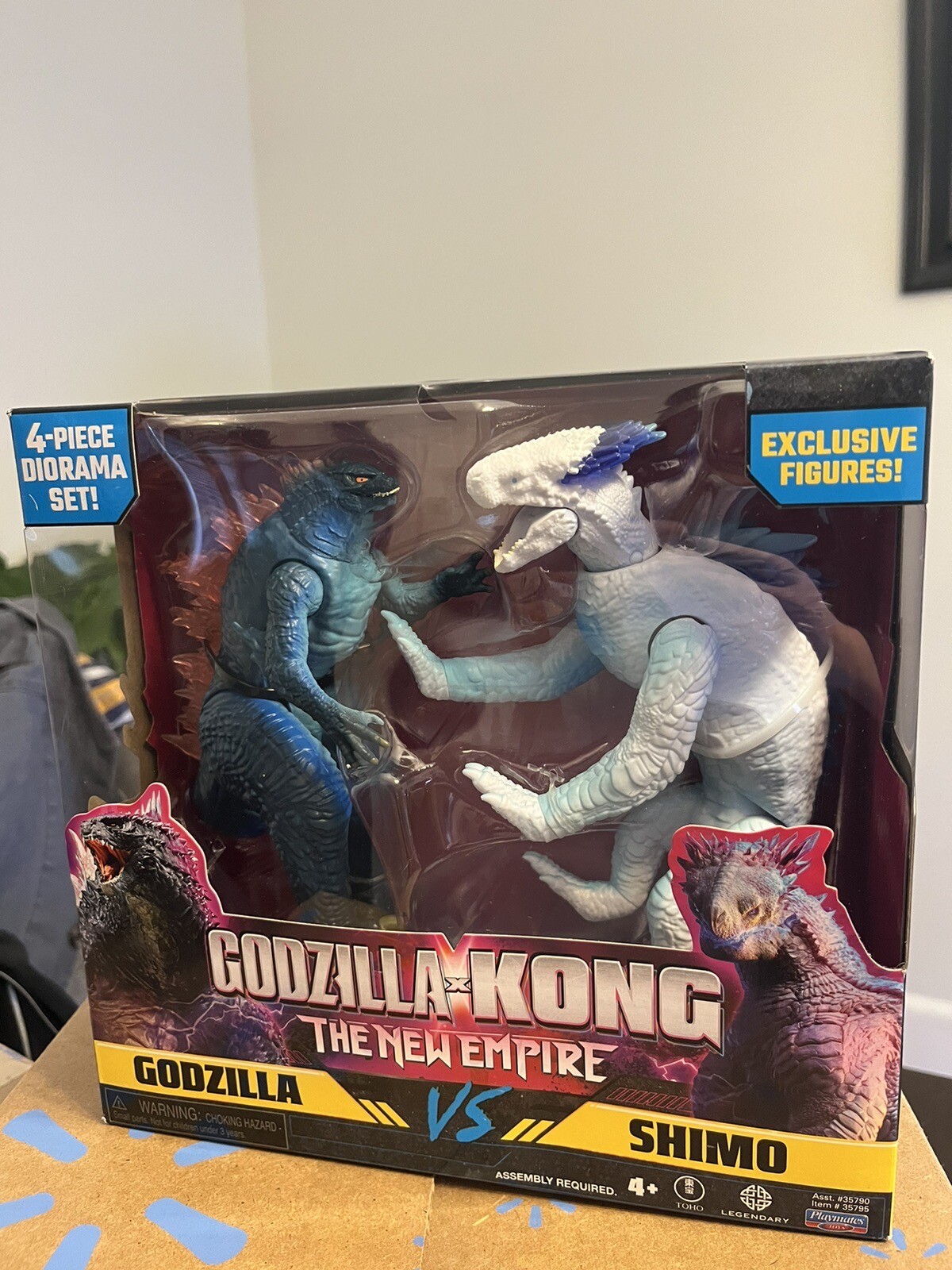 Godzilla x Kong The New Empire - Godzilla vs Shimo Battle Pack ...