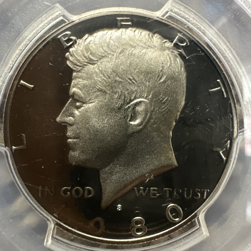 1980-S Kennedy Half Dollar Clad Proof PCGS PR69DCAM Rick Tomaska ECC ...