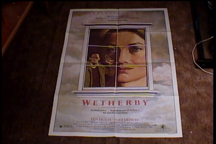 WETHERBY ORIGINAL MOVIE POSTER 1985 IAN HOLM | eBay