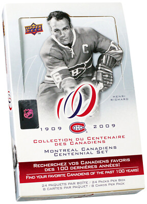2008-09 UD Montreal Canadiens Centennial U PICK #1-200 Roy Dryden Upper ...