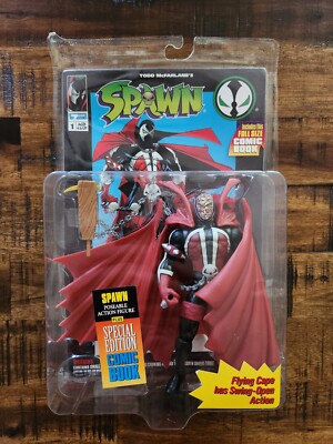 SPAWN Hamburger Head Variant Action Figure SPAWN 1994 McFarlane Sealed ...