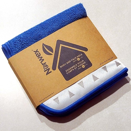 NORWEX Microfiber Body & Face Cloths Pack of 3 LIMITED with BacLock ...