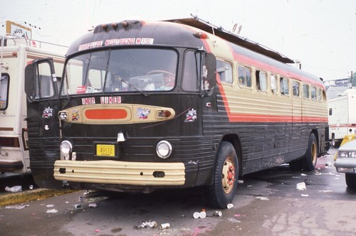 Original Bus Slide Custom Bus Parkside Westbend Wisconsin Indy Liner ...