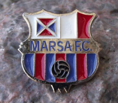 Marsa FC Malta Sports Football Club Soccer Team Supporters Tie Pin ...