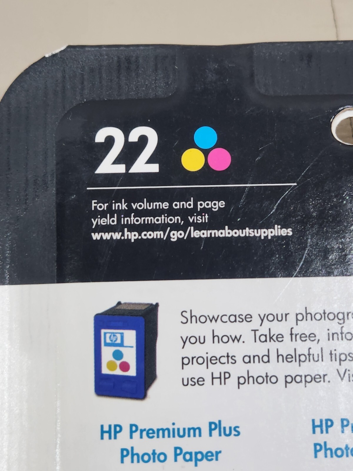 HP Tri Color Printer Ink Cartridge 22 Sealed | eBay