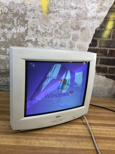 DELL M780 17" VGA CRT Computer Monitor for Retro Gaming 1280 x 1024 ...