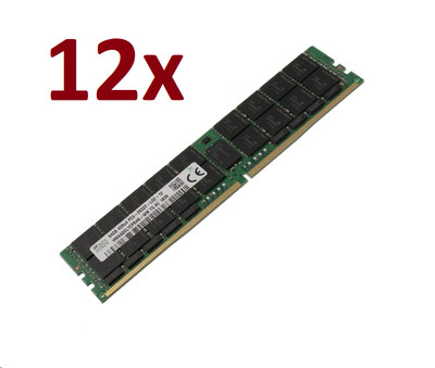 12x 64GB 768GB DDR4 2933MHz ECC LRDIMM Ram für Dell Precision 7820 ...