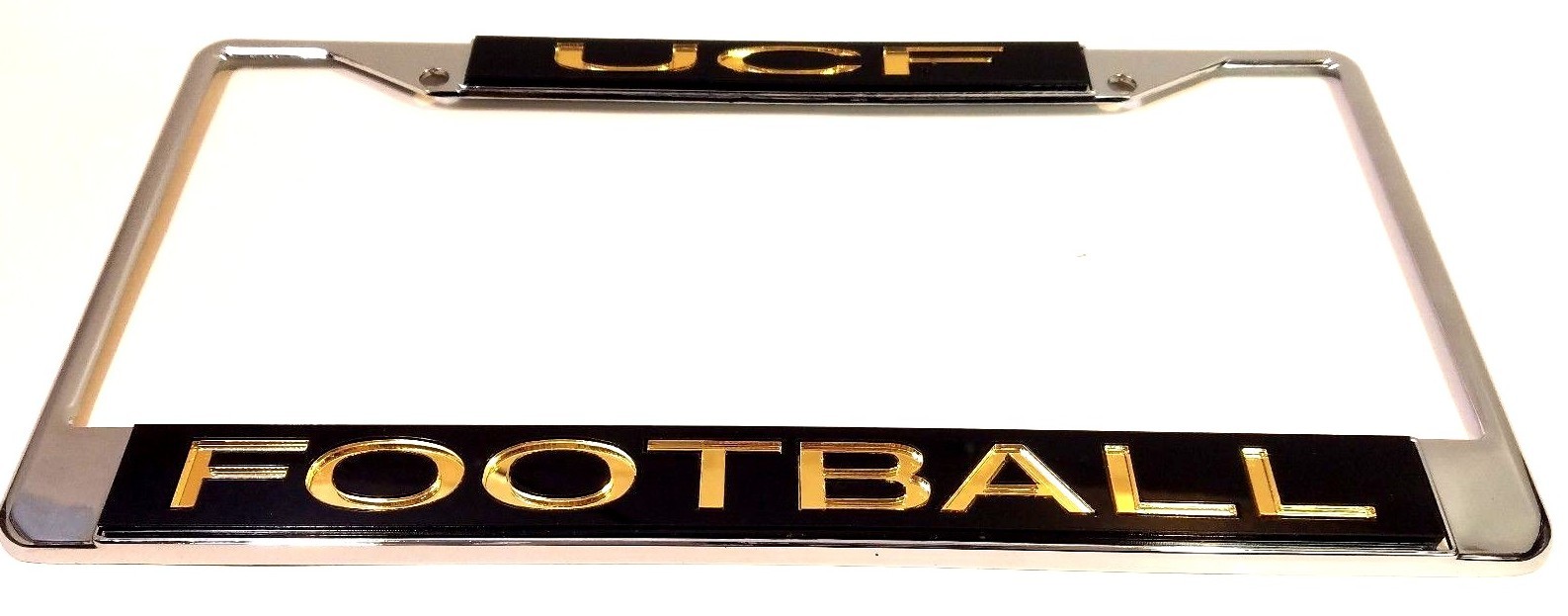 UCF Football Central Florida Knights Metal Chrome License Plate Frame ...