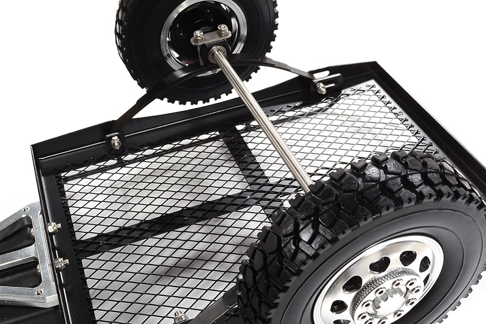 Realistic Leaf Spring 1/10 Size Low Side Trailer 300x205x113mm for ...
