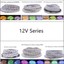 SMD 5050 RGB CCT LED Strip Waterproof 12V 24V CCT RGBW white string ...