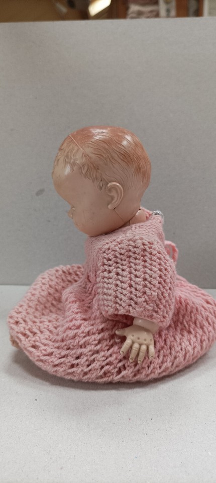 Vintage BND hard plastic British National Doll 9.5 inch with hand ...