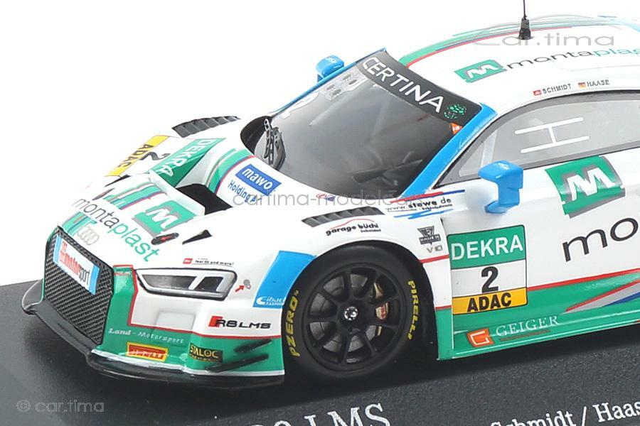 Audi R8 Lms ADAC Gt Masters 2017 Schmidt / Haase MINICHAMPS 1:43 ...