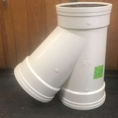 12” x 12” WYE SDR35 gasketed fits 12.50 MULTI FITTINGS ASTM D3034 F1336 ...