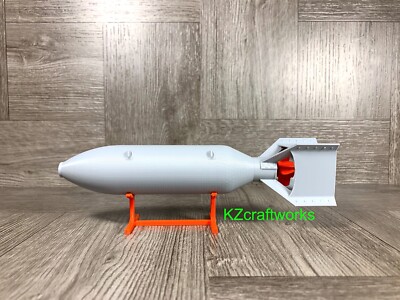 100 LB Bomb Model with Display Stand - US Military - 3D Printed - US ...