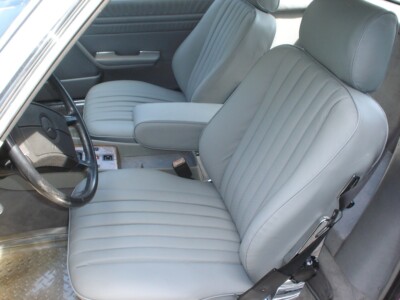 Mercedes Benz R107 GRAY Leather seat Covers 280SL 450SL 380SL 560SL,SL ...