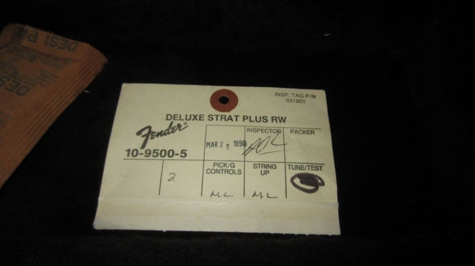 Pre Owned 1990 Fender Strat Plus Grey Burst | eBay