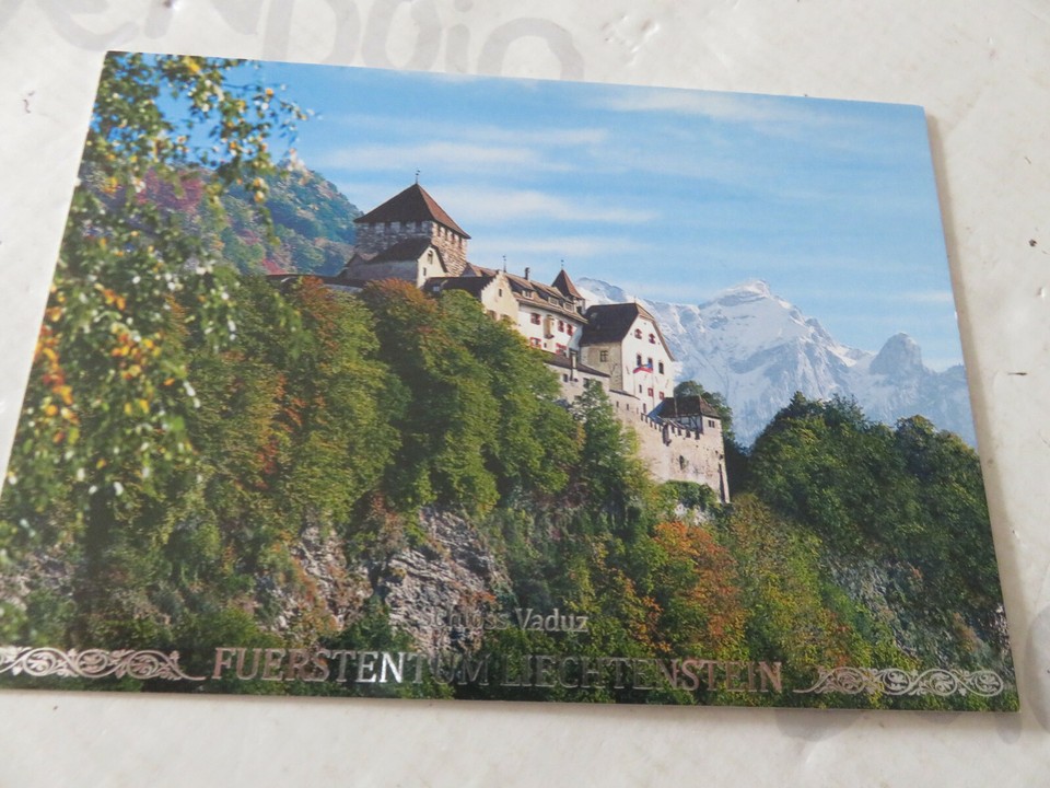LIECHTENSTEIN 2009 Vaduz Castle 130C Imprinted Stamp On FDI Postcard ...