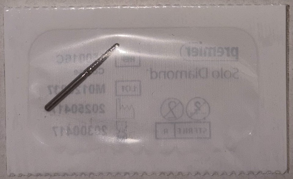 Premier Dental SOLO Diamond Burs Round-End Taper Shape 25Pcs 850016C | eBay