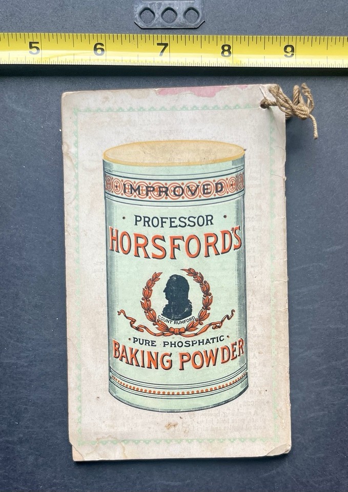 Horseford’s Bread And Pastry Cook Rumford’s Baking Powder Cookbook | eBay