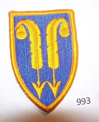 U S Army 22nd Support Command Class A Sew on Patch, 3" Long, 2" Wide | eBay