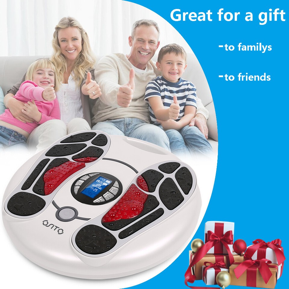 EMS Foot Circulation Massager Booster Machine Reduce Swelling for ...