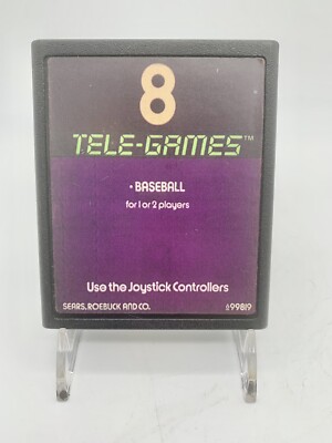 Tele-Games Baseball Atari 2600 Cart Only Tested | eBay