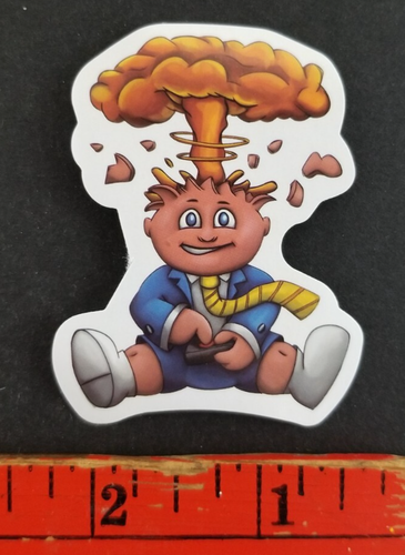 Adam Bomb Garbage Pail Kid Skateboard Sticker Card | eBay