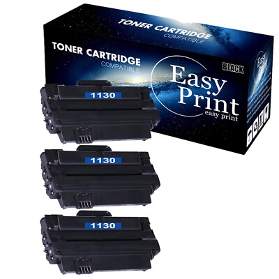 3PK 1130 Toner Cartridge for Dell 1130 1130n 1135 1133 Printer | eBay