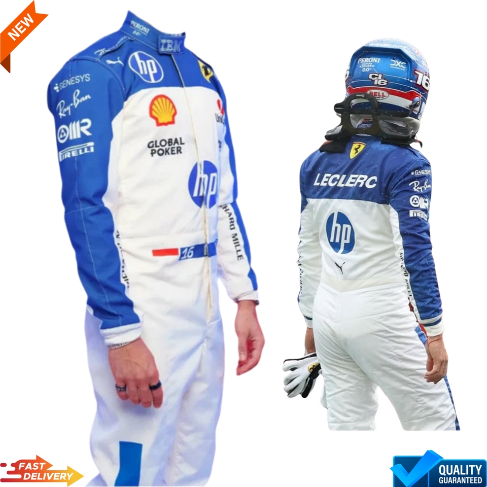 New Miami GP F1 Ferrari 2025 Racing Suit + FREE Balaclava | All Sizes ...