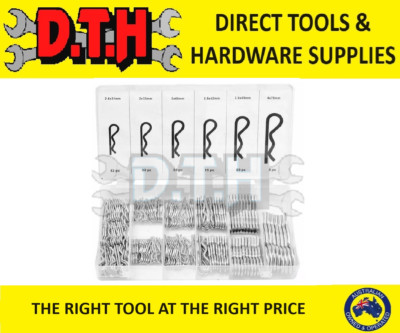 150 PIECE HITCH R PIN ASSORTMENT GRAB KIT 2.4X31MM-4X75MM | eBay