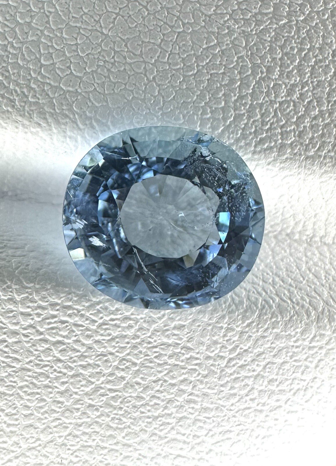 100%Natural Unheated Santa Maria Blue Aquamarine 3.37ct Sparkling ...