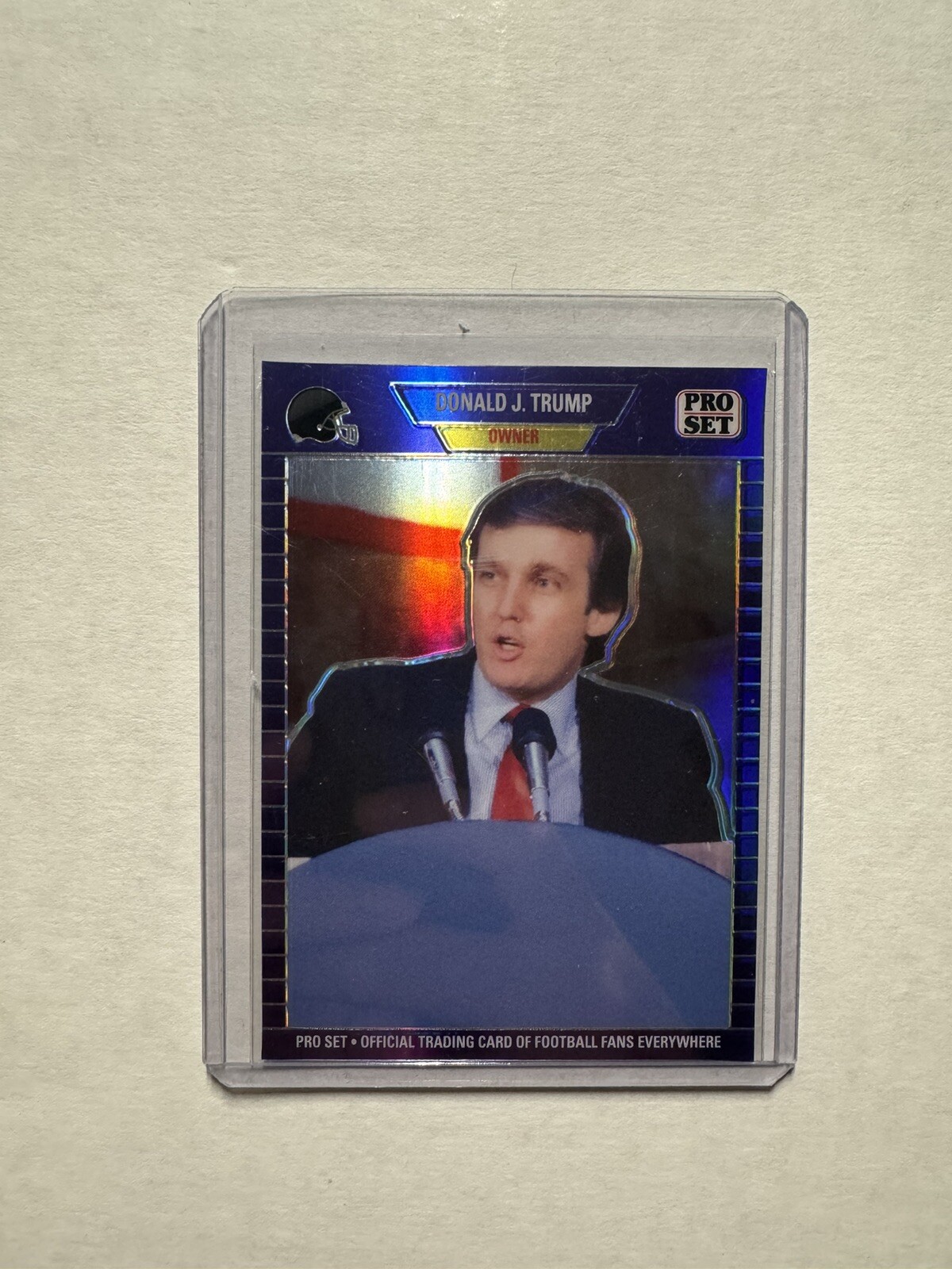 Donald Trump 2023 Leaf Pro Set Metal #PSG-49 Purple Prismatic Rookie RC ...