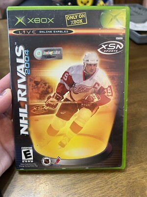 NHL Rivals 2004 XBOX (Microsoft Xbox, 2003 Hockey) Complete In Box with ...