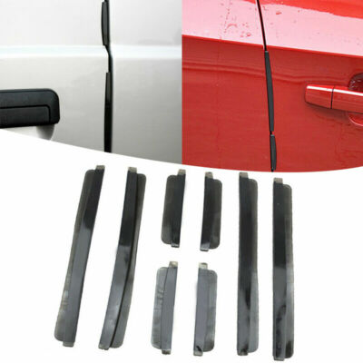 8 pcs Set Car Door Side Edge Bumper Guard Rubber Protector Anti ...