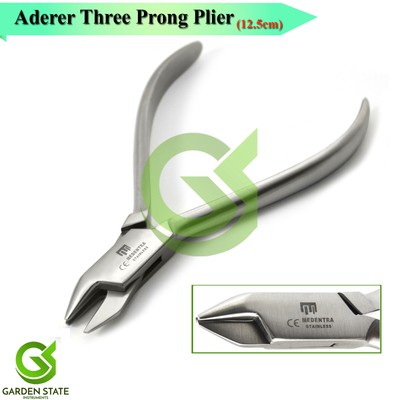 Aderer Orthodontic Three Prong Plier Archwire Clasp Adjusting Loop ...