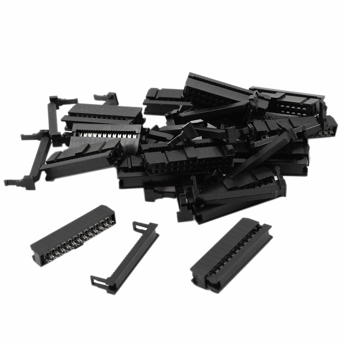 15 Pcs IDC Cable Connector Fc-24p 24pin Female Header 2.54mm Pitch for ...