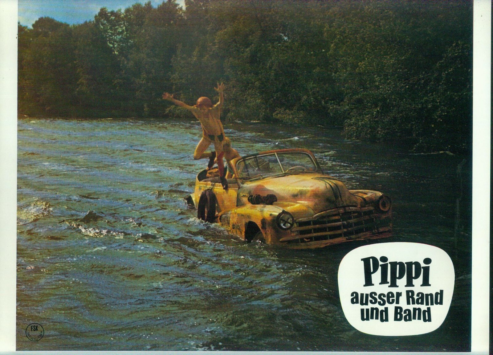 PIPPI AUSSER RAND UND BAND: 1 Aushangfoto (23,5x29cm) Inger Nilsson -11 ...