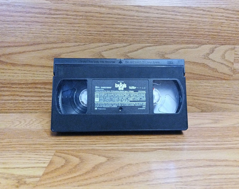 Pixar VHS Lot of 4 Toy Story Buzz Lightyear Bug's Life | eBay