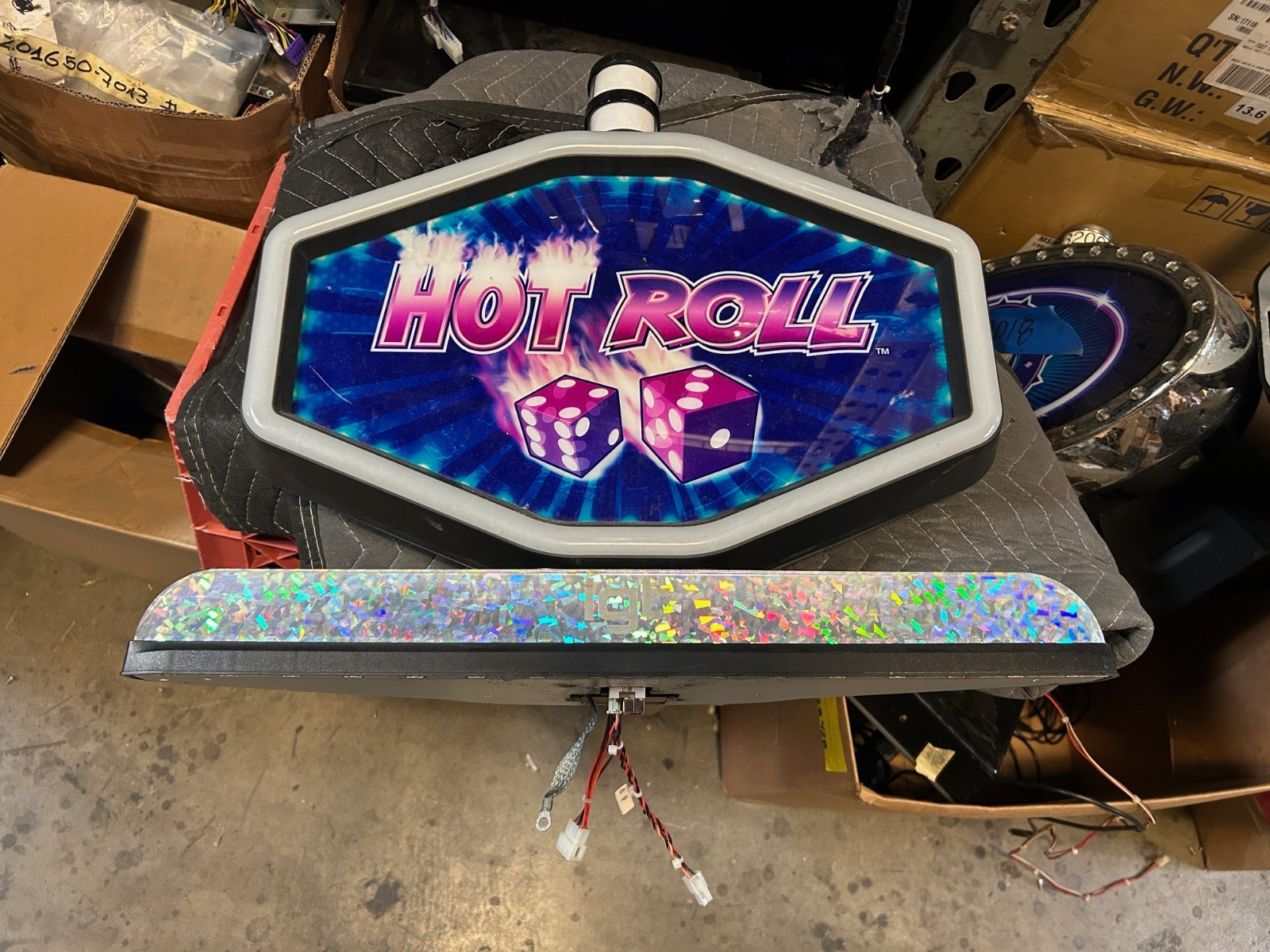 IGT HOT ROLL POLYGON TOPPER WITH GLITTER BAR FOR FLAT TOP MACHINE | eBay