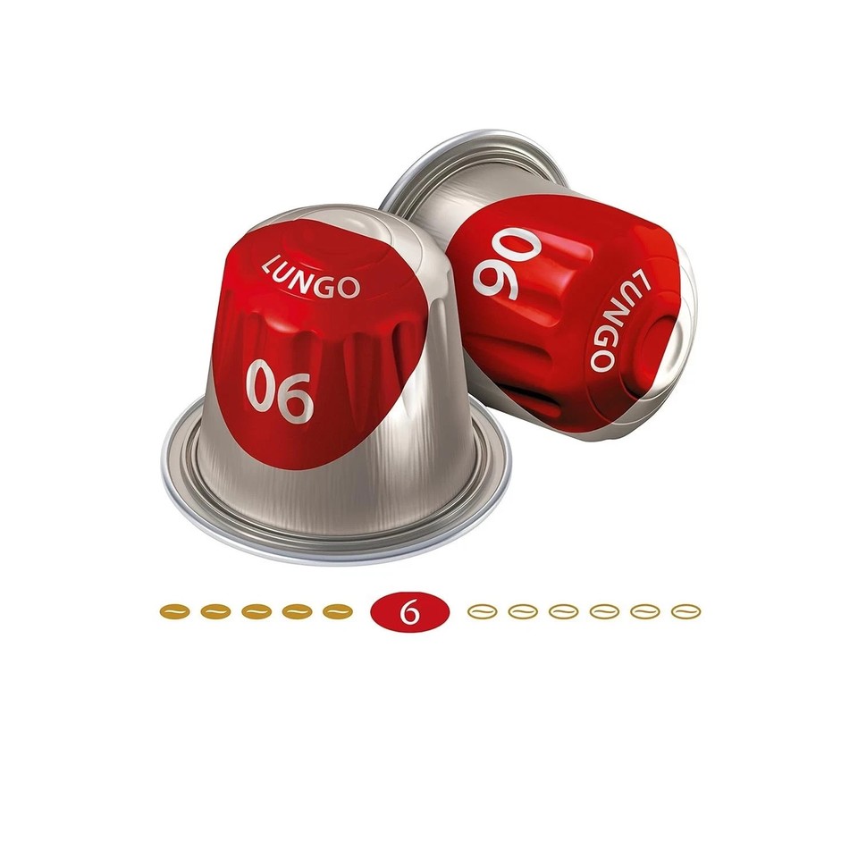 JACOBS Capsules Lungo 6 Classico 200 pieces XXL-Pack Nespresso ...