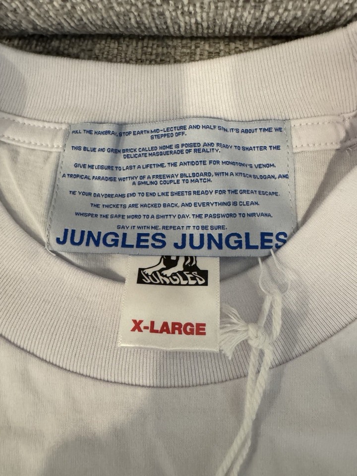 Jungles Jungles Long Sleeve Password Nirvana Shirt Men's XL | eBay